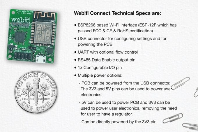 Webifi Connect And Shield Connect UART Devices To Software With Ease ...