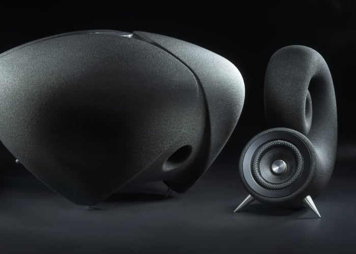 Unique Ionic Deeptime sound system is 3D printed from sand - Geeky Gadgets