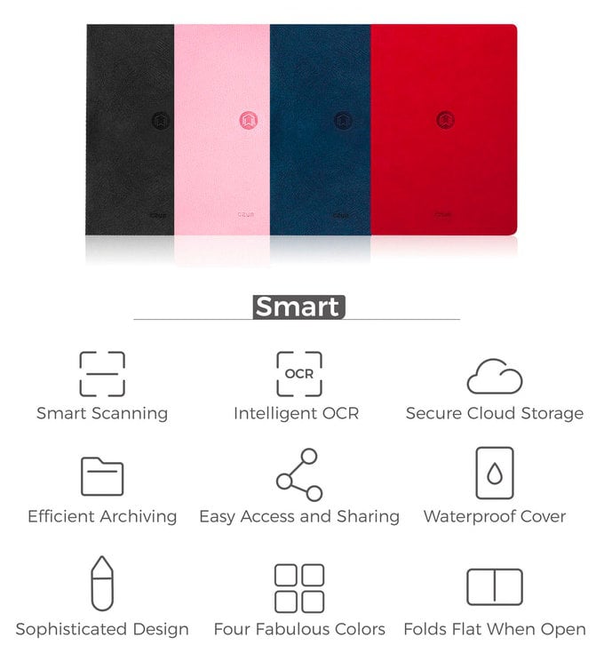 CZUR smart notebook and companion app from £12 - Geeky Gadgets