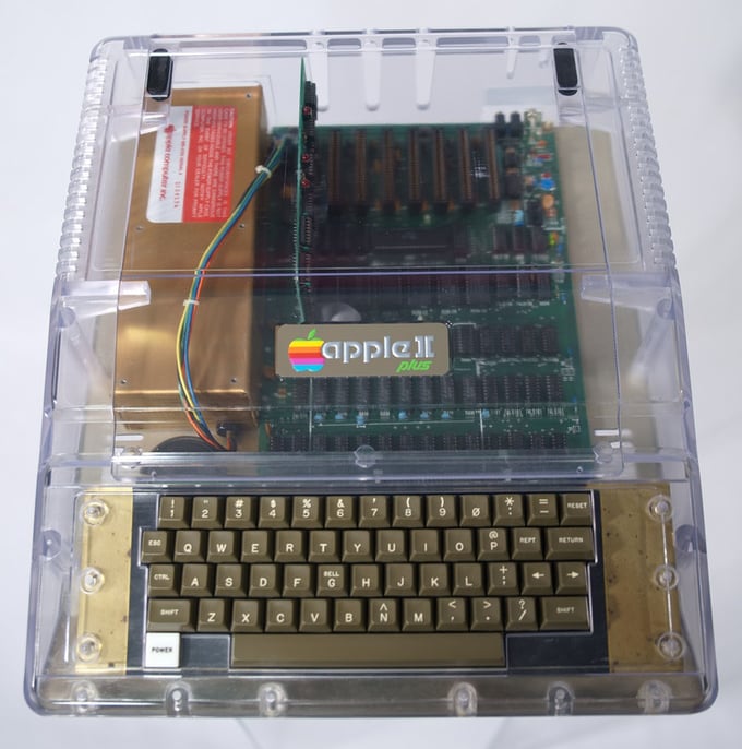 Apple II and II Plus injection molded clear case hits Kickstarter ...
