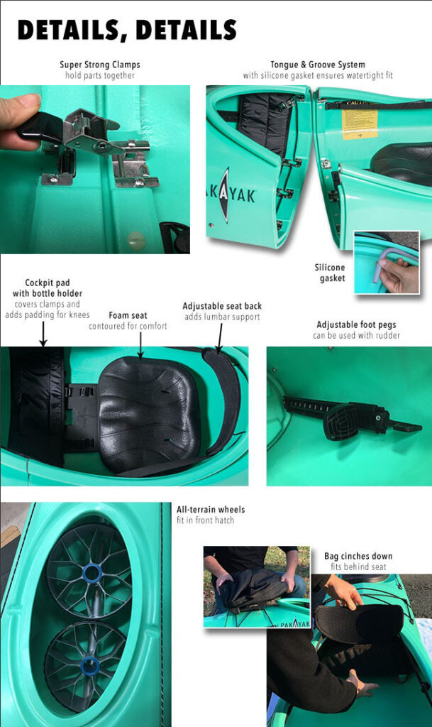 Pakayak Bluefin 142 collapsible kayak - Geeky Gadgets