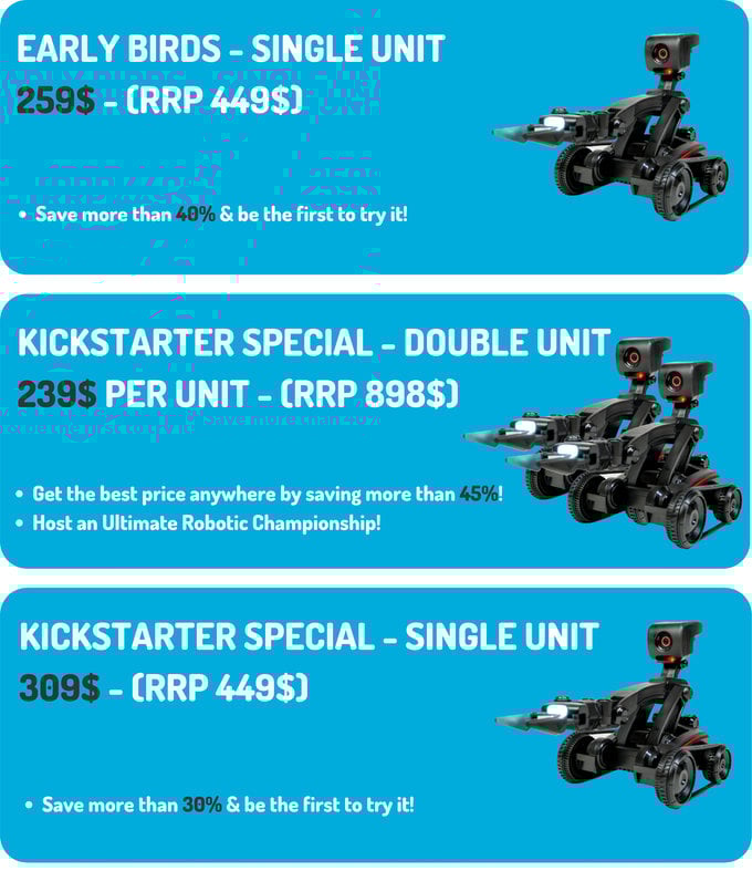 Nabot AI programmable robot hits Kickstarter from $259 - Geeky Gadgets