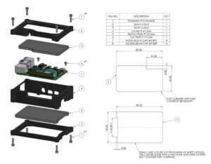 3D printed Raspberry Pi 4B case - Geeky Gadgets