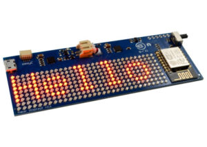 Maker LED Display offers an Arduino programmable Internet connected LED ...
