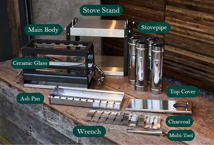 Handmade camping woodstove hits Kickstarter - Geeky Gadgets
