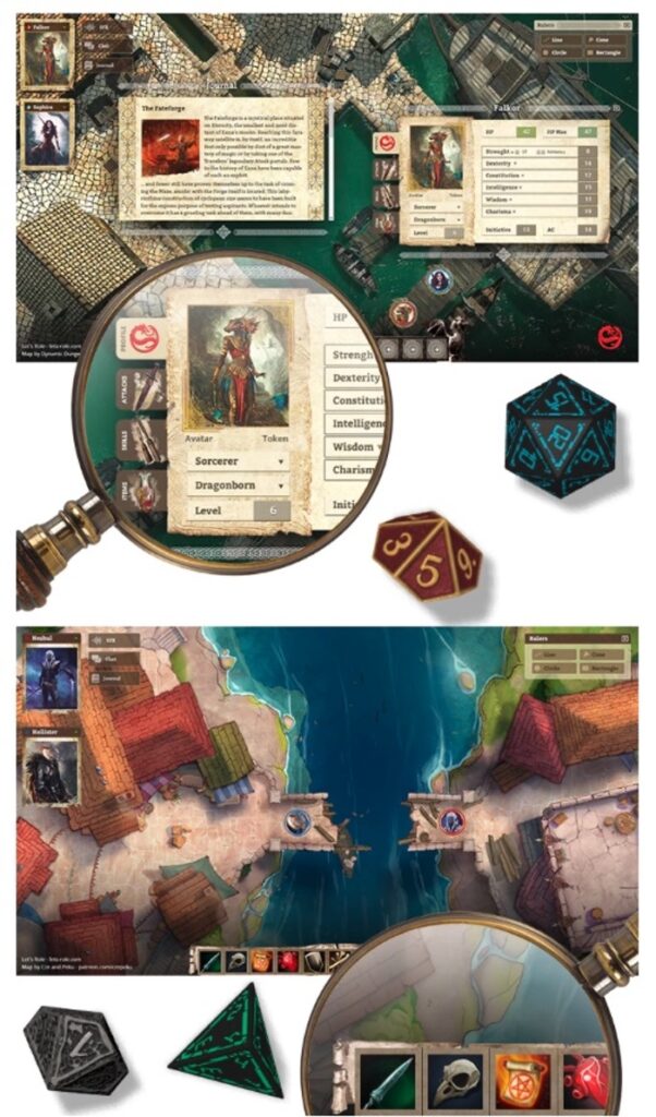 Play your favourite TableTop RPG in your browser using the Let's Role ...