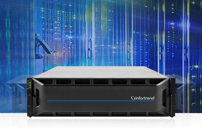 Infortrend EonStor CS U2 NVMe scale-out NAS solution - Geeky Gadgets