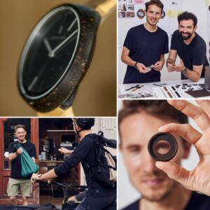 Coffee Watch : recycled coffee and German engineering - Geeky Gadgets