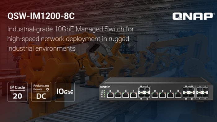 New QNAP 10GbE Switch offers industrial performance - Geeky Gadgets