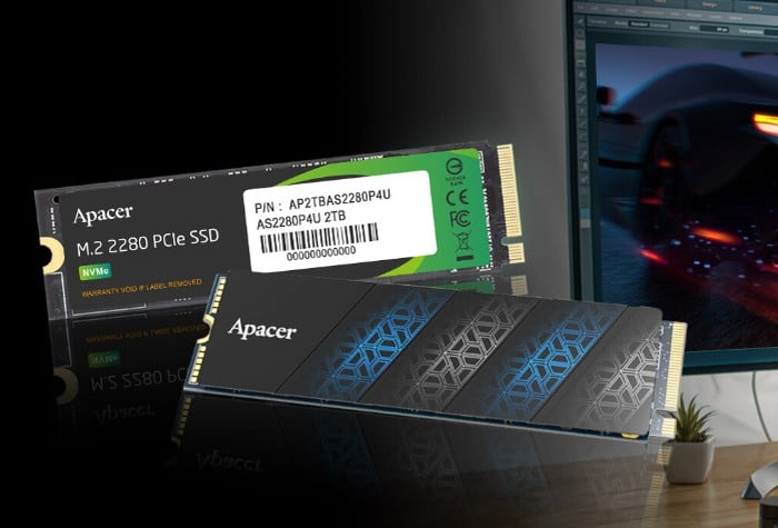 Apacer AS2280P4U & AS2280P4U Pro M.2 NVMe SSD - Geeky Gadgets