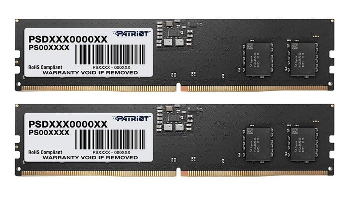 Patriot Signature DDR5 low power memory modules - Geeky Gadgets