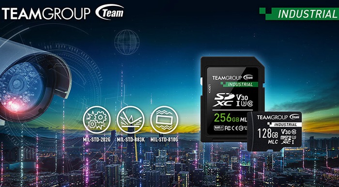 Team Group Efficient D700 industrial memory cards - Geeky Gadgets