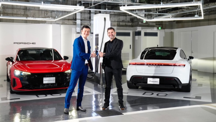 Porsche & Audi partner on EV charging in Japan - Geeky Gadgets
