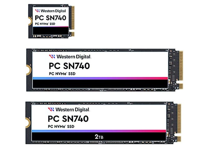 Western Digital PC SN740 NVMe SSD storage unveiled - Geeky Gadgets