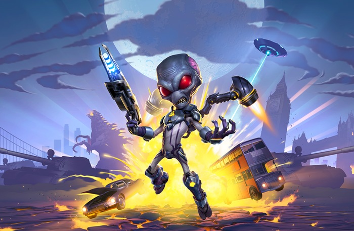 Destroy All Humans 2 Reprobed weapons - Geeky Gadgets