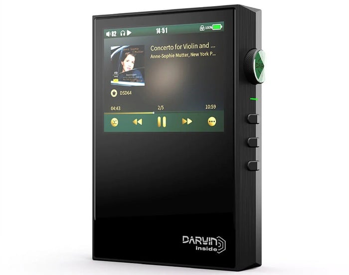 HiBy RS2 Darwin portable digital audio player - Geeky Gadgets