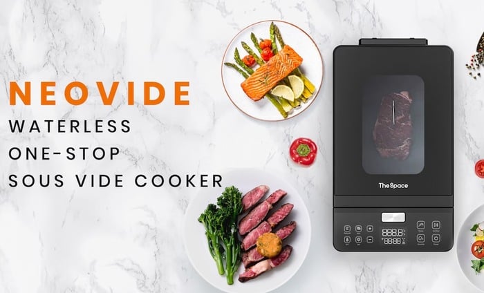 Neovide sous vide cooker requires no plastic - Geeky Gadgets