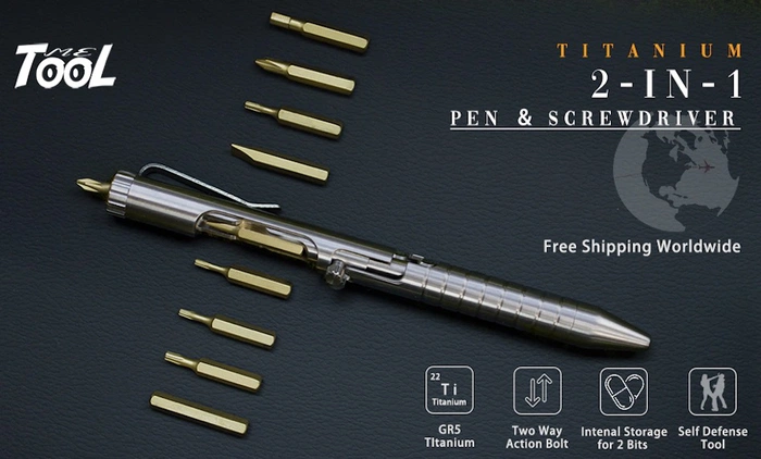 Bullet Ant Titanium multitool - Geeky Gadgets