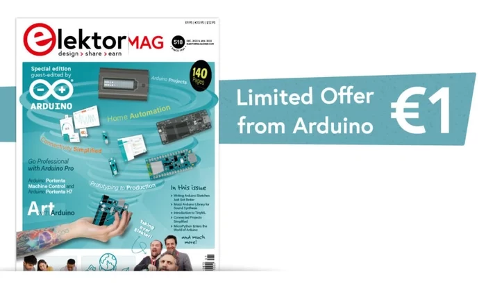 Elektor Magazine guest-edited by Arduino - Geeky Gadgets