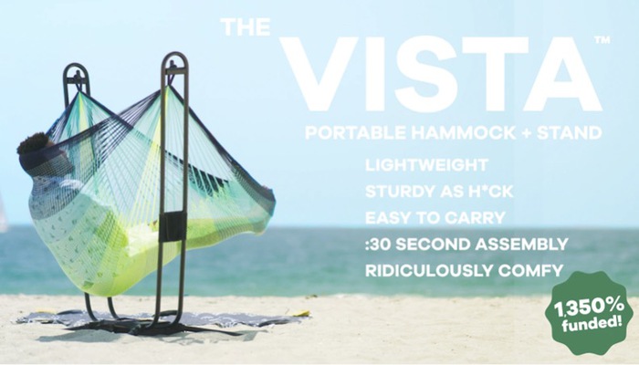 Vista portable hammock and stand - Geeky Gadgets
