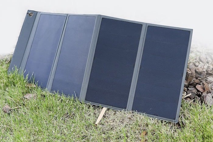 DEXPOLE portable folding solar panel array - Geeky Gadgets