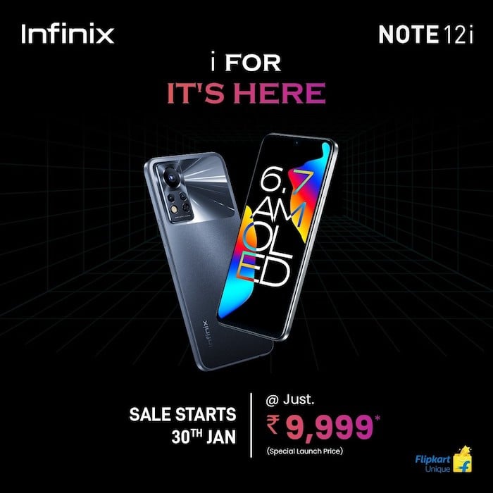 Infinix Note 12i smartphone launched in India - Geeky Gadgets