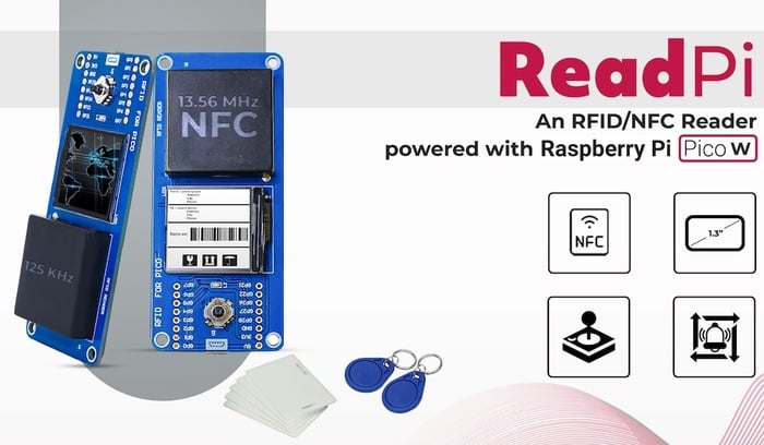 ReadPi Raspberry Pi Pico W RFID NFC reader - Geeky Gadgets