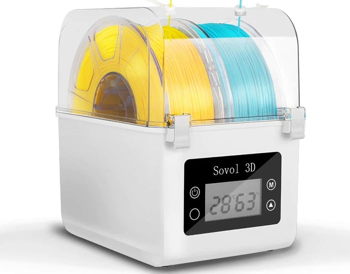 3D printer dual filament dryer - Geeky Gadgets