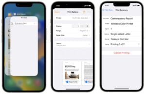 How to print from iPhone wirelessly using AirPrint - Geeky Gadgets
