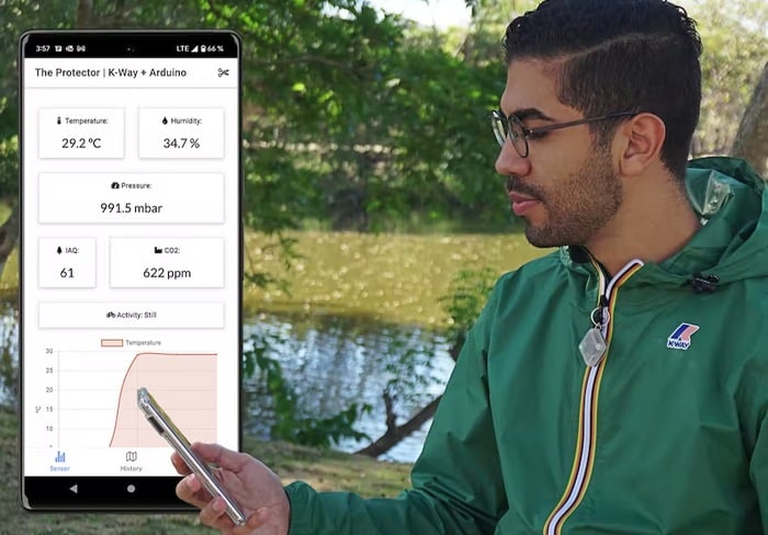 Protector Arduino smart pendant wearable - Geeky Gadgets