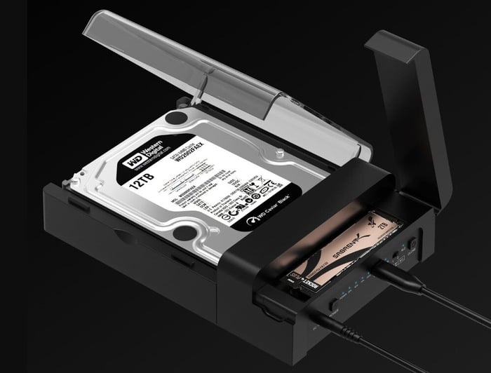 Sabrent USB-C external storage docking station - Geeky Gadgets