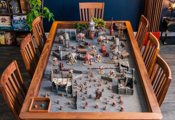 Wyrmwood modular gaming table - Geeky Gadgets
