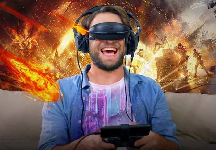 EXPLO C1 wearable screen game goggles - Geeky Gadgets