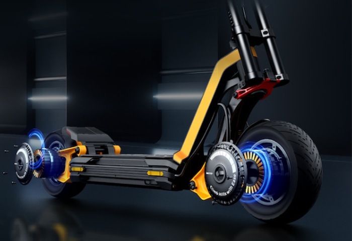 INMOTION RS high-performance electric scooter - Geeky Gadgets