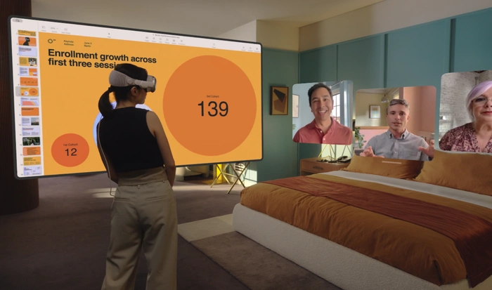 Apple Vision Pro AR VR headset $3500 - Geeky Gadgets