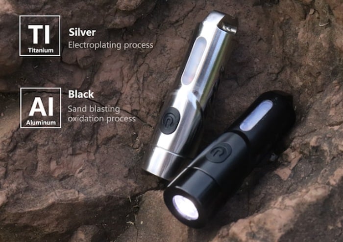 Lumivoyager L1 keychain EDC flashlight - Geeky Gadgets