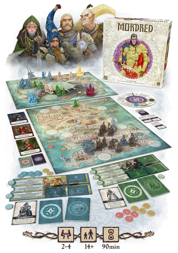 CMON Mordred board game launches on Kickstarter - Geeky Gadgets