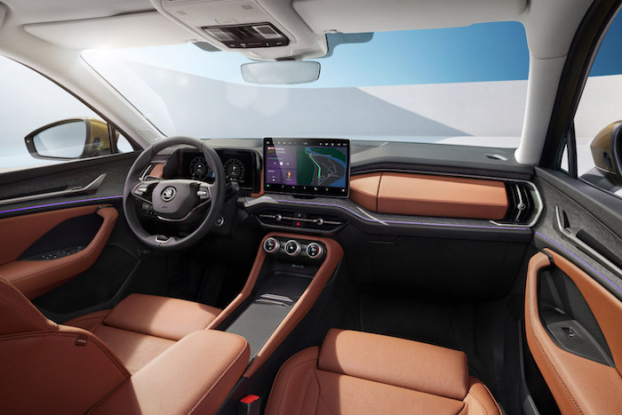 New Skoda Kodiak interior revealed - Geeky Gadgets