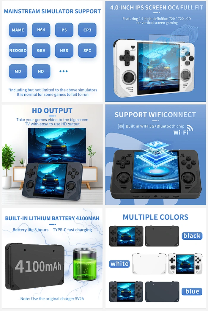 Powkiddy RGB 30 handheld games console from $86 - Geeky Gadgets