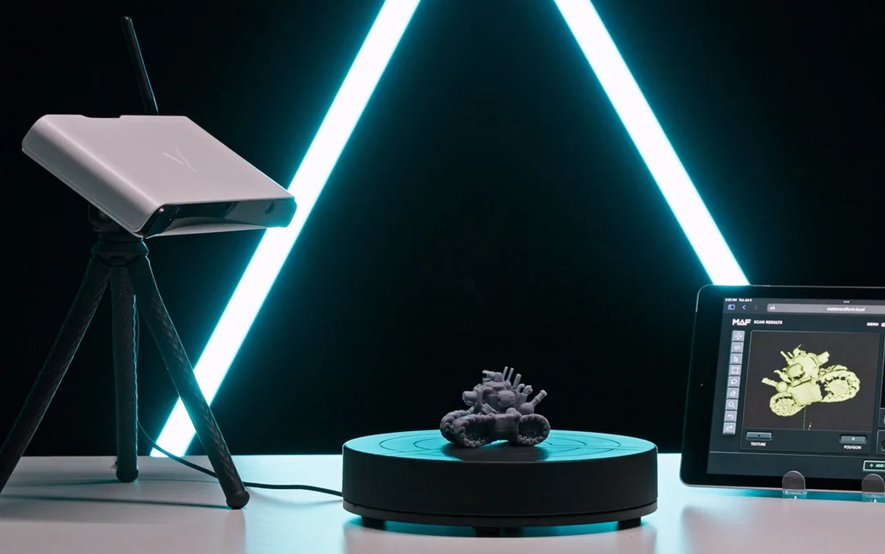 THREE compact high-resolution precision 3D scanner - Geeky Gadgets