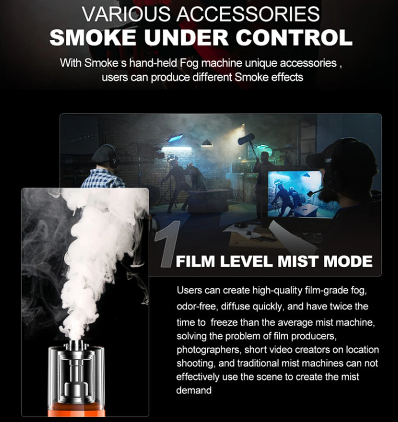 Add extra creativity to your photos with this portable fog machine ...