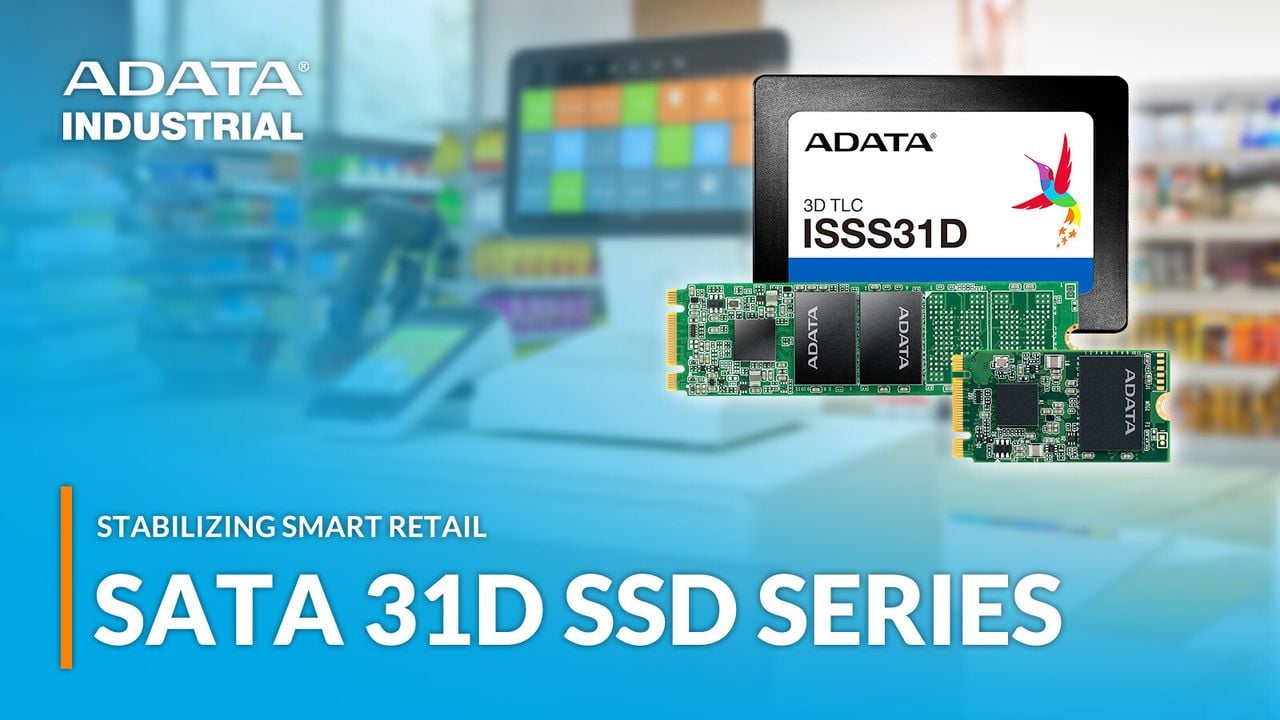 ADATA SATA 31D industrial grade stable long-term SSD storage - Geeky ...