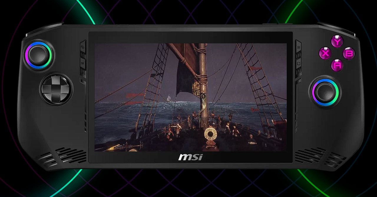 MSI Claw handheld gaming PC specifications - Geeky Gadgets