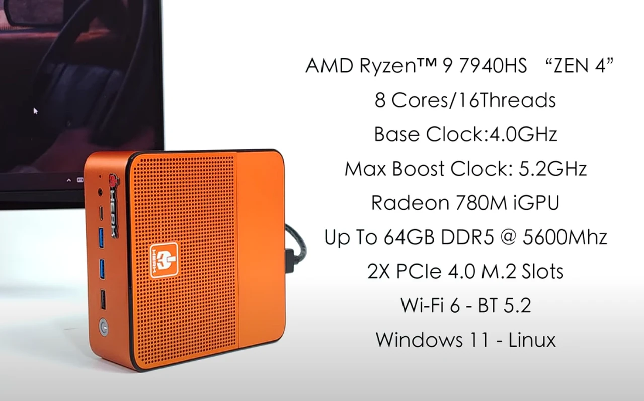 Orion 1 Pro powerful Ryzen 7840HS mini PC - Geeky Gadgets