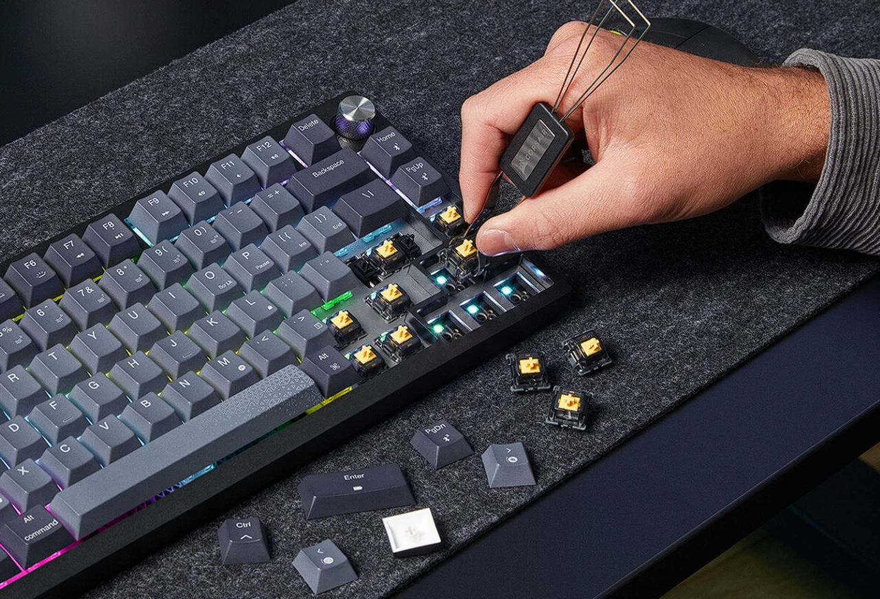 CORSAIR K65 PLUS WIRELESS 75% keyboard $160 - Geeky Gadgets