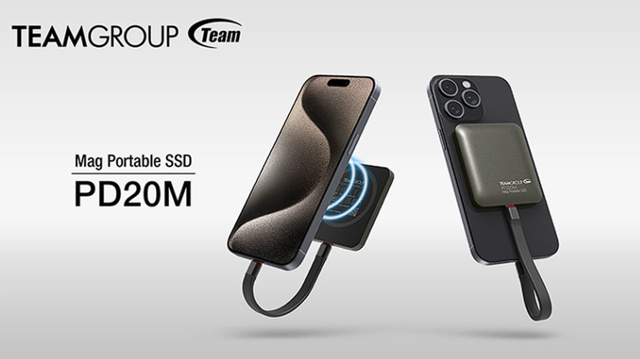 iPhone MagSafe magnetic external SSD PD20M - Geeky Gadgets