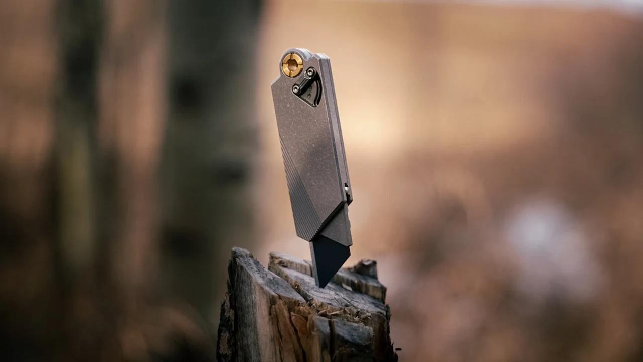 PICHI G9 ultra lightweight rugged EDC knife - Geeky Gadgets