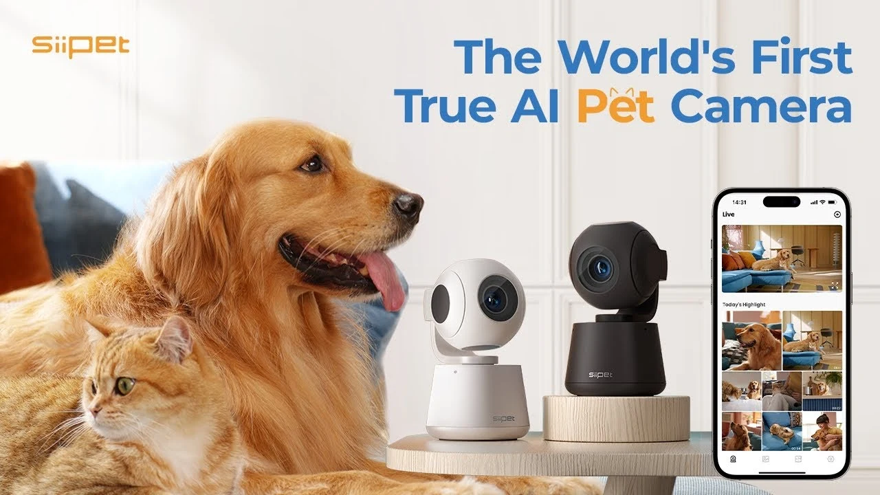 SiiPet AI pet camera lets you monitor and interact with your pet remotely - Geeky Gadgets
