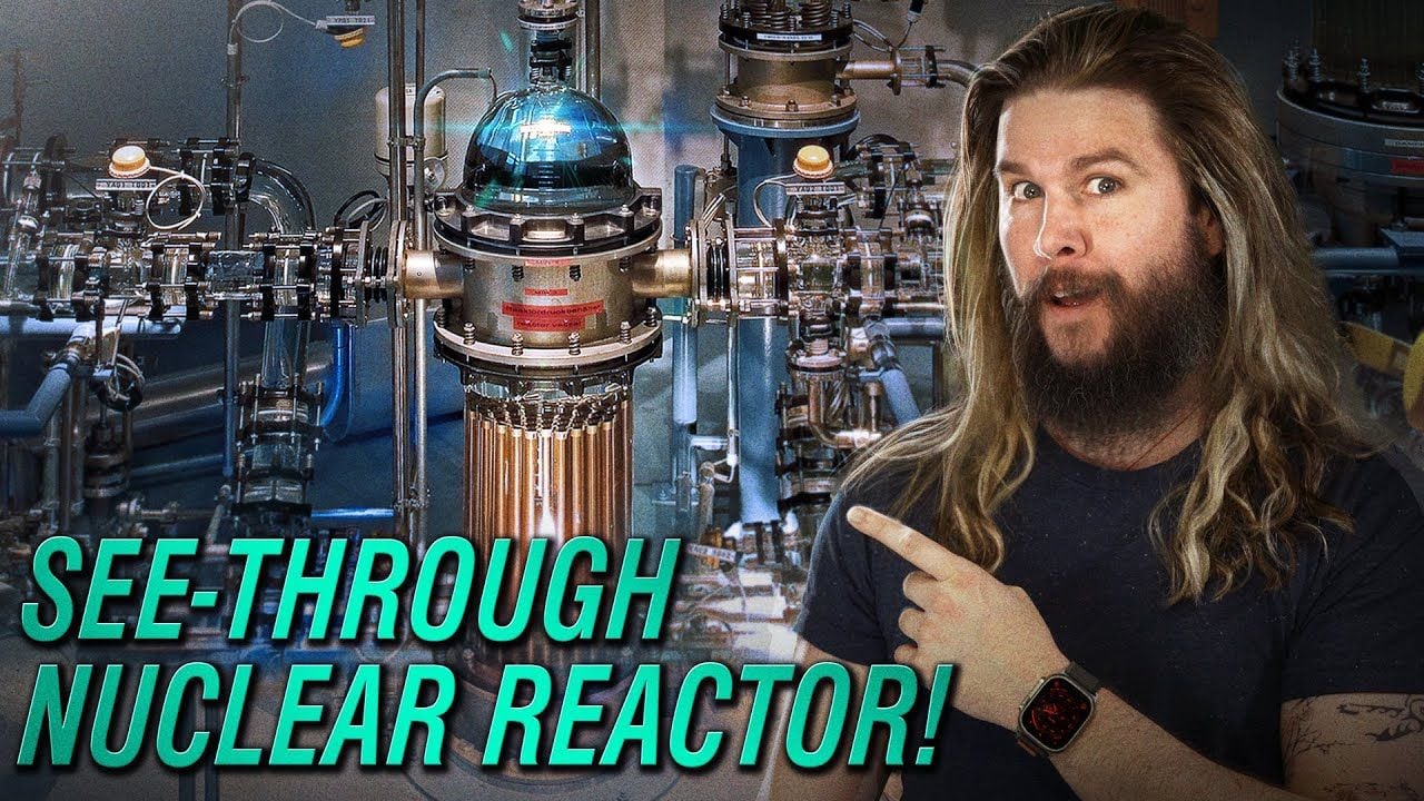 The World's Only Glass Nuclear Reactor - Geeky Gadgets