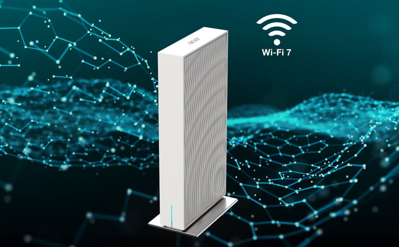 Acer Wave 7 Wi-Fi 7 and MLO mesh router - Geeky Gadgets